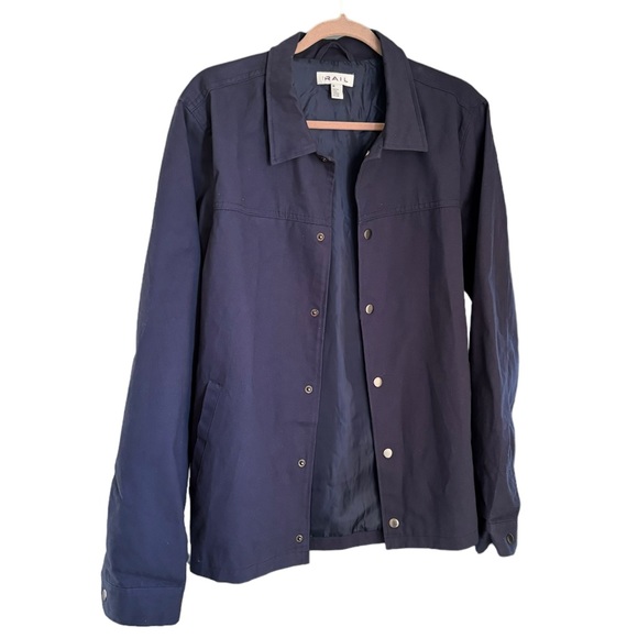 The Rail | Jackets & Coats | The Rail Snap Front Coachs Jacket Shacket ...
